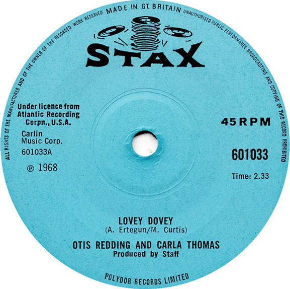 Lovey Dovey / New Year's Resolution by Otis Redding & Carla Thomas ...