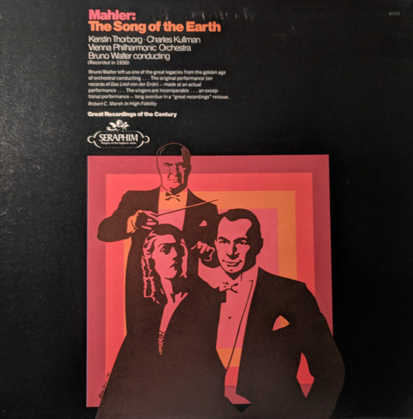The Song of the Earth by Vienna Philharmonic Orchestra / Bruno Walter ...