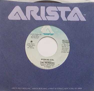 Working Girl [Mono] /Working Girl [Stereo] by The Members (Single ...
