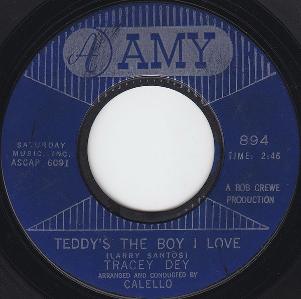 Teddy's the Boy I Love / Here Comes the Boy by Tracey Dey (Single, Brill Building): Reviews ...