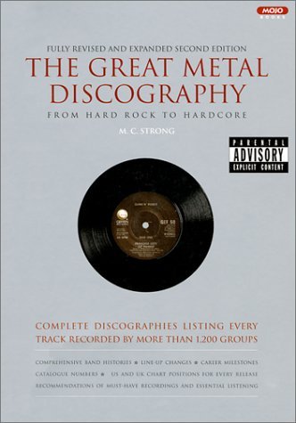 The Great Metal Discography (Martin Strong) - Rate Your Music