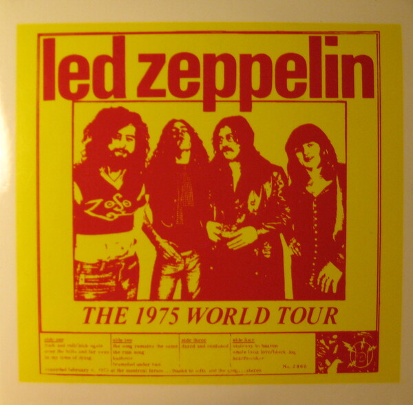 The 1975 World Tour by Led Zeppelin (Bootleg): Reviews, Ratings ...