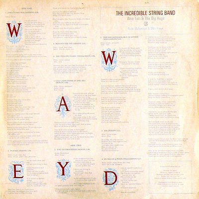 Wee Tam & The Big Huge by The Incredible String Band (Album ...