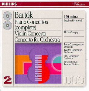 Piano Concertos (complete); Violin Concerto; Concerto for Orchestra by Royal Concertgebouw ...