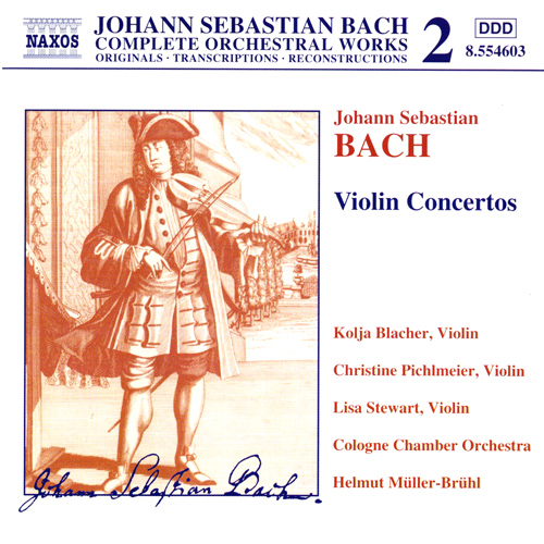 Violin Concertos by Cologne Chamber Orchestra / Helmut Müller-Brühl ...