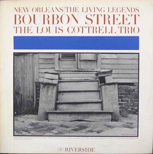 Bourbon Street by The Louis Cottrell Trio (Album; Riverside; RLP-385 ...