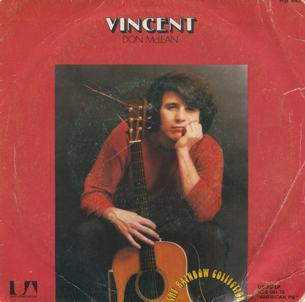 Vincent / Castles in the Air by Don McLean (Single; United Artists; HS ...