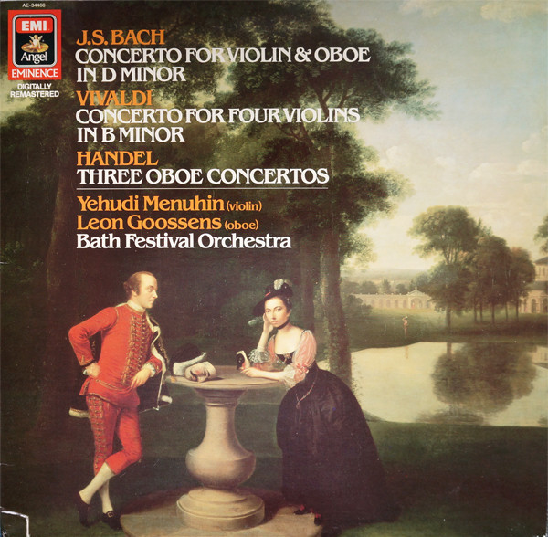 Concerto for Violin & Oboe in D minor / Concerto for Four Violins in B ...