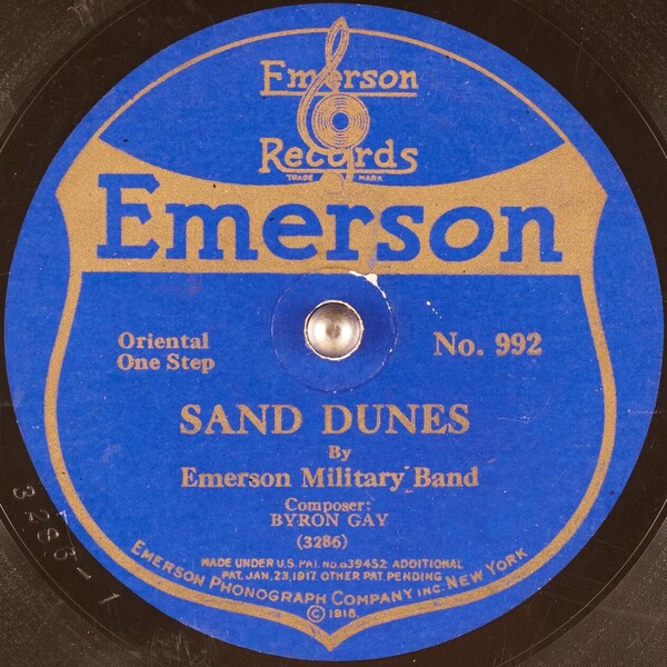 Sand Dunes / Shuttle Fox Trot by Emerson Military Band (Single ...