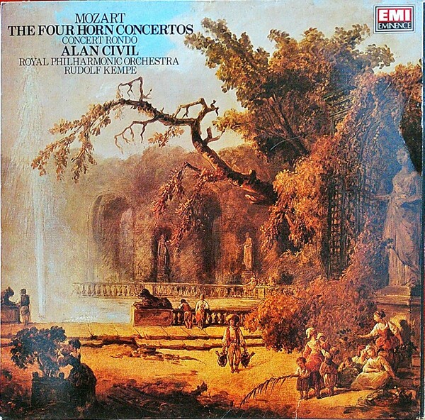 Mozart: The Four Horn Concertos by Alan Civil / Royal Philharmonic ...