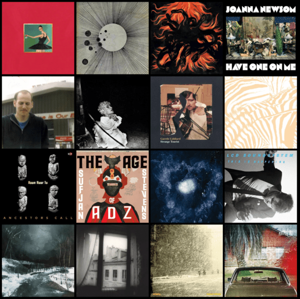 2010: Top 100 Albums - Rate Your Music