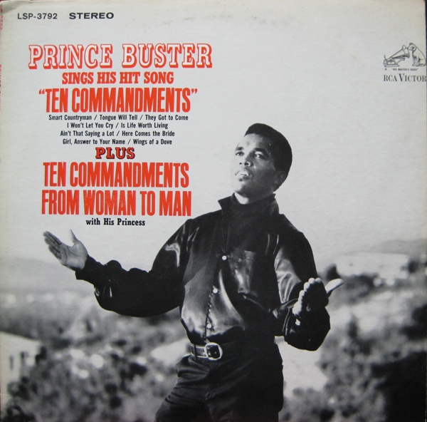 Sings His Hit Song "Ten Commandments" by Prince Buster (Album, Jamaican ...