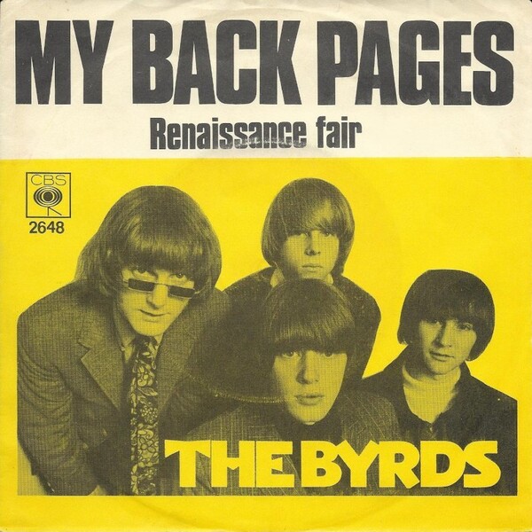 My Back Pages by The Byrds (Single; CBS; CBS 2648): Reviews, Ratings ...