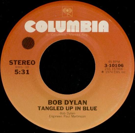 Tangled Up in Blue / If You See Her, Say Hello by Bob Dylan (Single ...