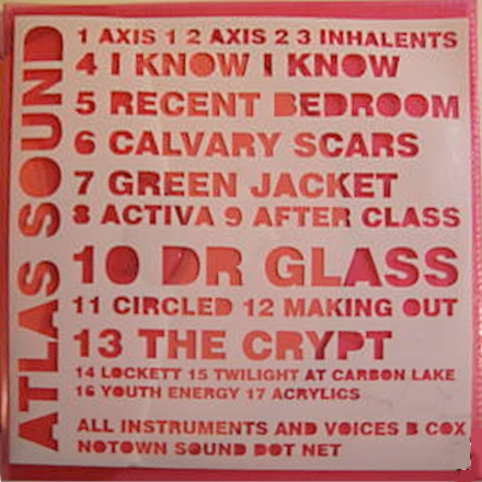 Atlas Sound by Atlas Sound (Album, Neo-Psychedelia): Reviews, Ratings ...