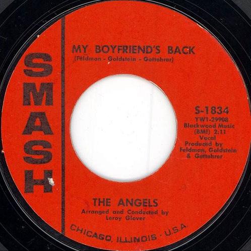 My Boyfriend's Back / (Love Me) Now by The Angels (Single, Girl Group ...