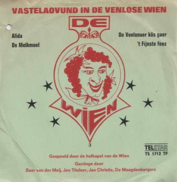Vastelaovund in de Venlose Wien (Carnaval Venlo 1972) by Baer van de Meij / Jeu Titulaer / Jan ...
