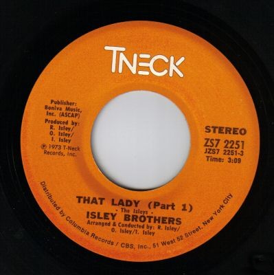 That Lady (Parts 1 & 2) by Isley Brothers (Single, Funk): Reviews ...