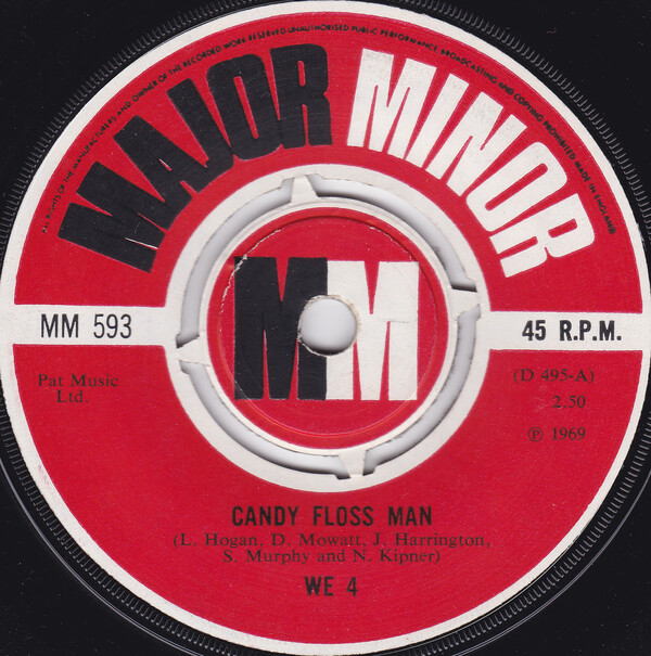 Candy Floss Man / Perry Square by We 4 (Single; Major Minor; MM 593 ...