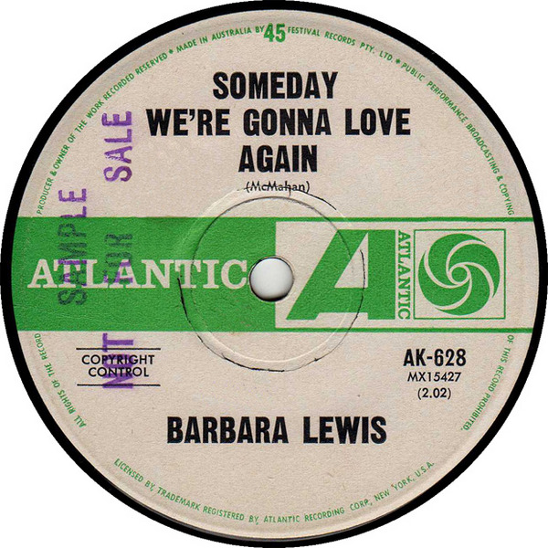 Someday We're Gonna Love Again / Spend a Little Time by Barbara Lewis ...