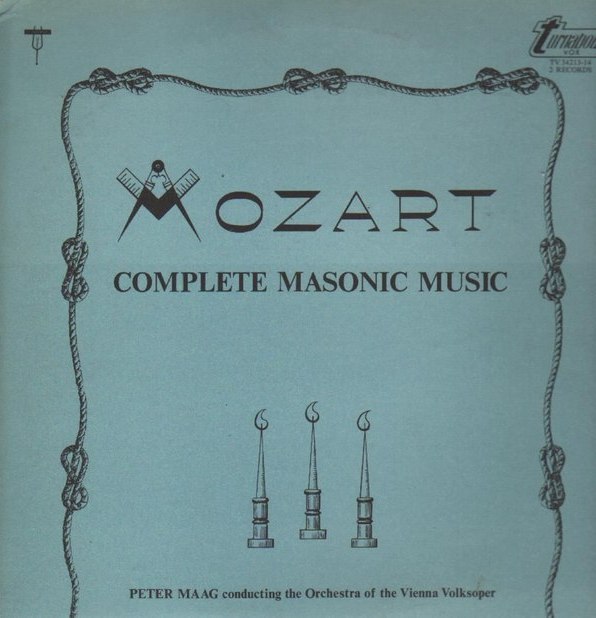 Complete Masonic Music by The Orchestra of the Vienna Volksoper / Peter ...