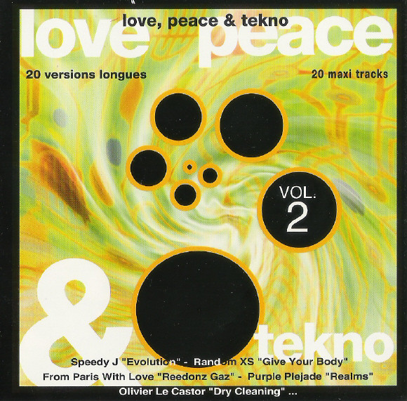 Love, Peace & Tekno Vol. 2 by Various Artists (Compilation): Reviews ...