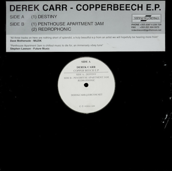 Copperbeech E.P. by Derek Carr (EP, Ambient Techno): Reviews, Ratings ...