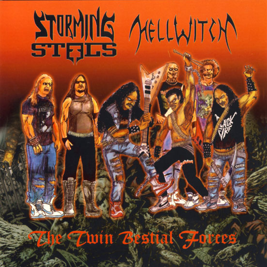The Twin Bestial Forces by Storming Steels / Hellwitch (Album): Reviews ...