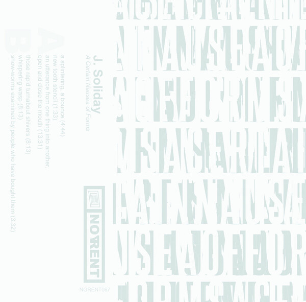 A Certain Nausea of Forms by J. Soliday (Album): Reviews, Ratings ...