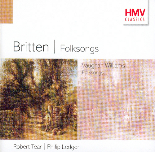 Britten Folksongs / Vaughan Williams Folksongs (Robert Tear, Philip ...