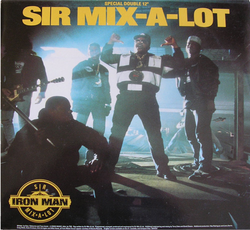 Iron Man / I'll Roll You Up! by Sir Mix-a-Lot (Single, Rap Metal ...