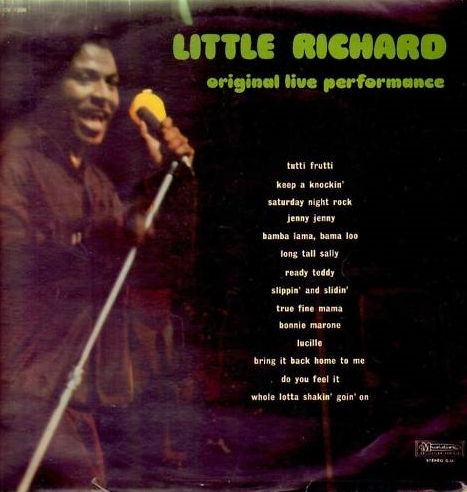 Original Live Perfomance by Little Richard (Album; Musidisc; 30 CV 1308 ...