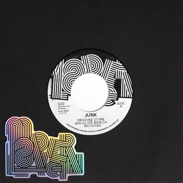 Junk / Tuff Crew by Demdike Stare (Single; Modern Love; LOVE135 ...