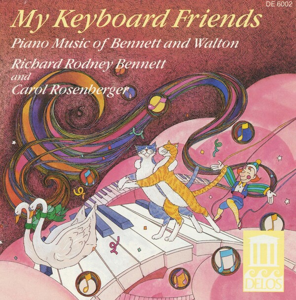 My Keyboard Friends by Richard Rodney Bennett / Carol Rosenberger ...