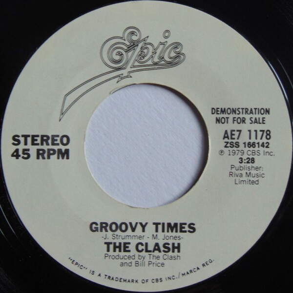 Groovy Times / Gates of the West by The Clash (Single, Punk Rock ...