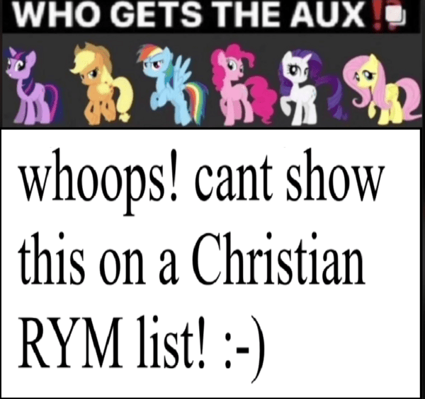 EVERY ALBUM FROM THIS MLP MEME - Rate Your Music