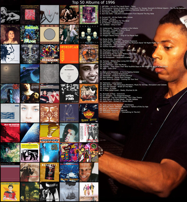 Top 50 albums of 1996 - Rate Your Music