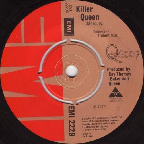 Killer Queen / Flick of the Wrist by Queen (Single, Glam Rock): Reviews, Ratings, Credits, Song ...