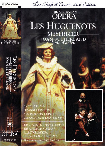 Les huguenots by The Australian Opera & Ballet Orchestra / The ...