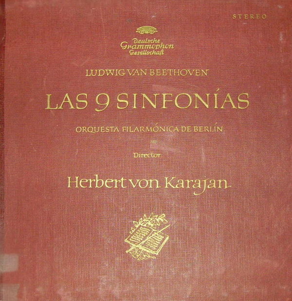 Las 9 sinfonías by Berliner Philharmoniker / Herbert von Karajan (Compilation; Deutsche ...