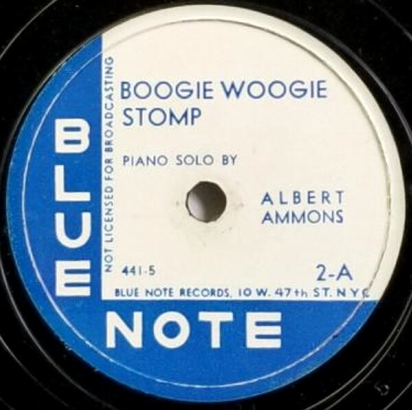 Boogie Woogie Stomp / Boogie Woogie Blues by Albert Ammons (Single ...