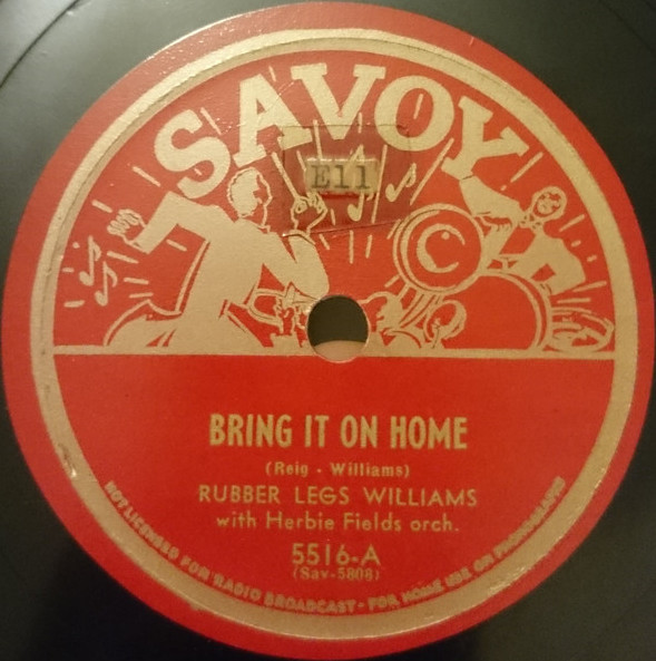 Review for Deep Sea Blues / Bring It On Home - Rubberlegs Williams with ...