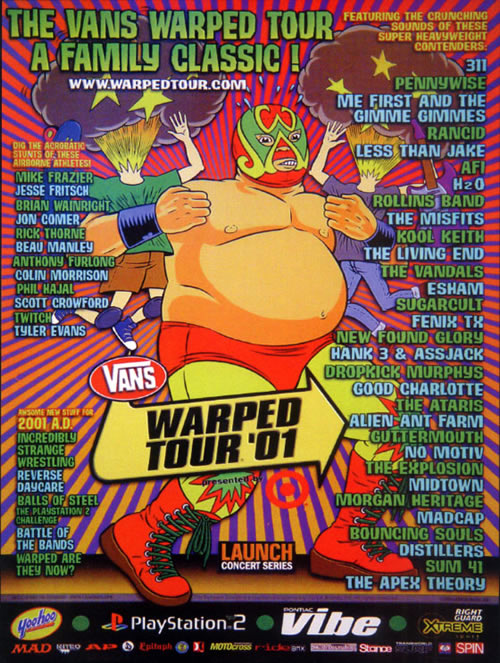 Vans Warped Tour 2001 - Rate Your Music