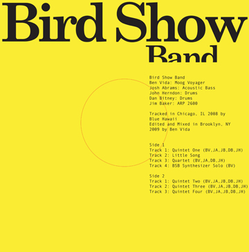 Bird Show Band by Bird Show Band (Album, Electronic): Reviews, Ratings ...
