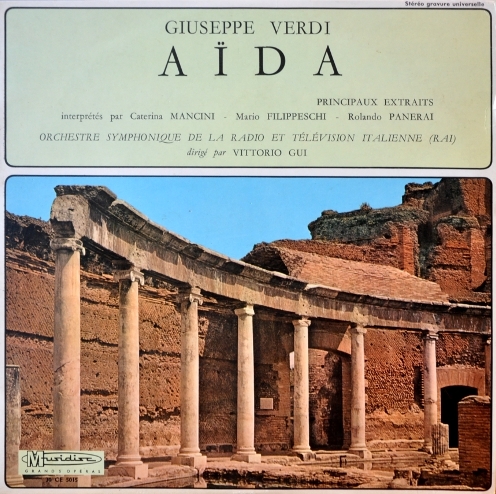 Aida : principaux extraits by Orchestra symphonique et chœurs de la ...