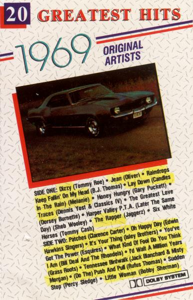 20 Greatest Hits - 1969 by Various Artists (Compilation): Reviews ...