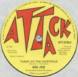Tubby at the Controls / Dignity and Principle by Big Joe (Single, Dub ...