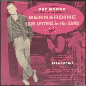 Love Letters in the Sand / Bernardine by Pat Boone (Single, Traditional ...