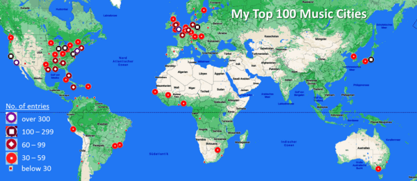 The Top 100 Groovy Cities and Global Urban Music Hotspots [22nd edition ...