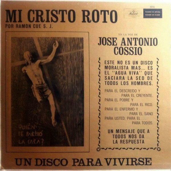 Mi cristo roto by José Antonio Cossío (Album): Reviews, Ratings, Credits, Song list - Rate Your ...